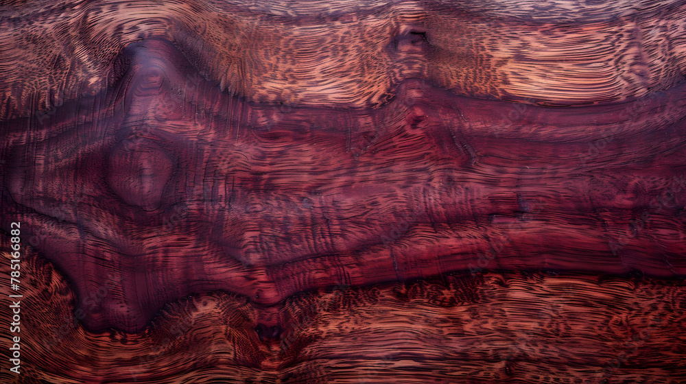Velvety deep plum stain on cherry wood enriching the natural textures ...