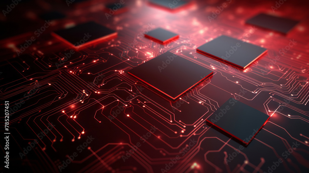 Advanced stage design, chip texture minimalism, technological sense ...