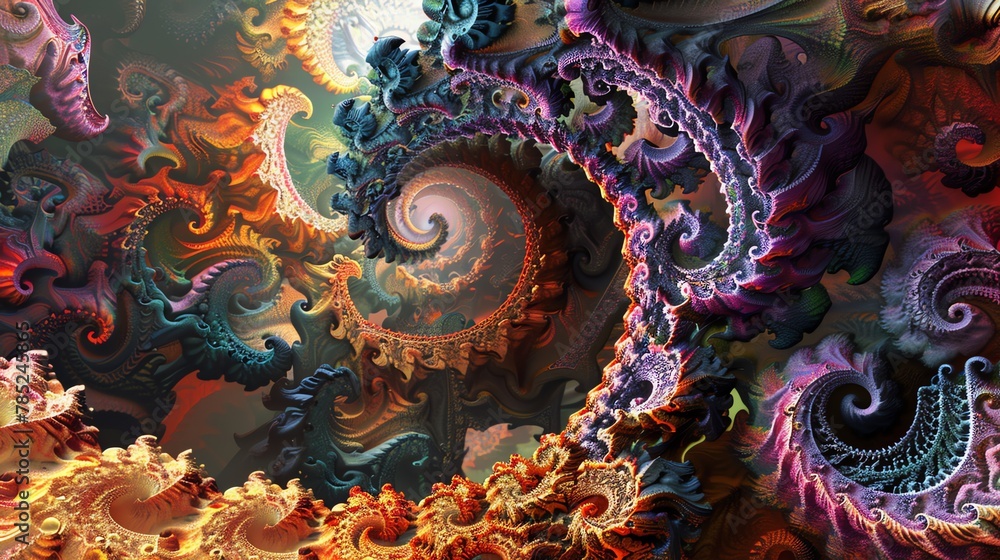 Visualize the concept of Transformation through a worms-eye view ...