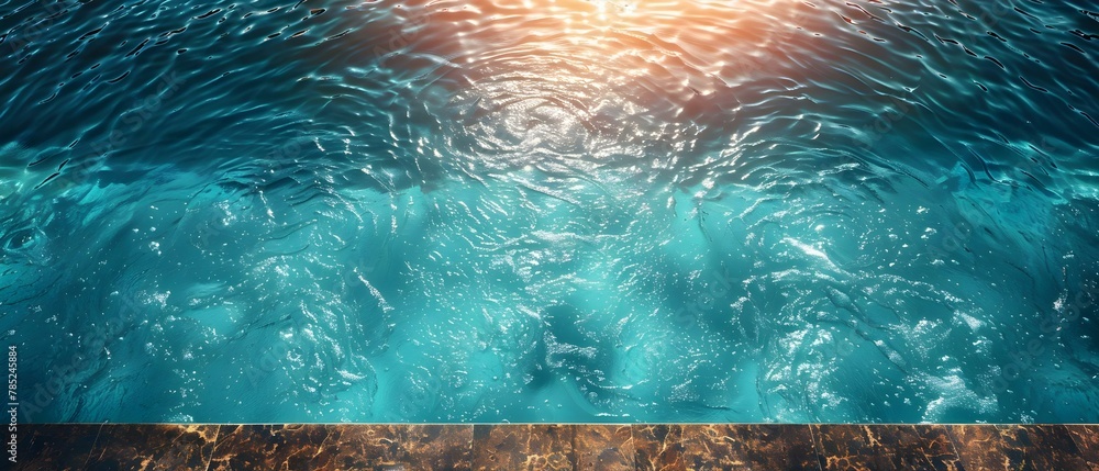 Pool Safety: Monitoring Water for a Healthy Swim. Concept Water Quality ...