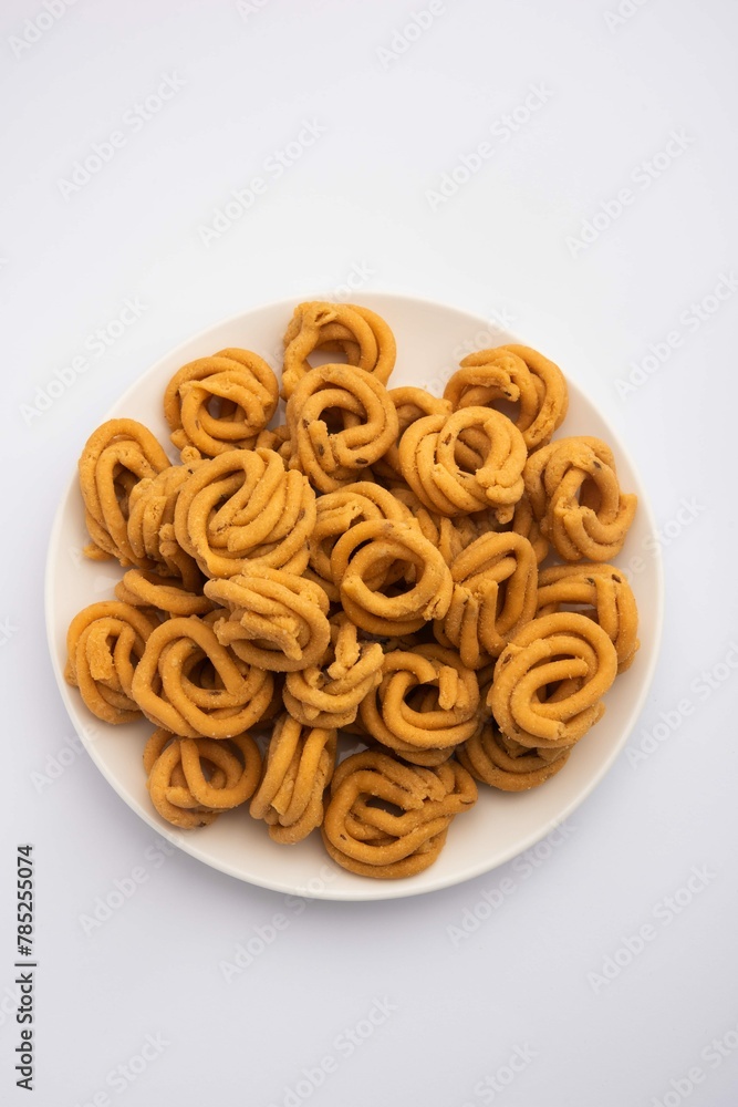 Murukku Also Known As Chakli South Indian Traditional Vegetarian Snack ...