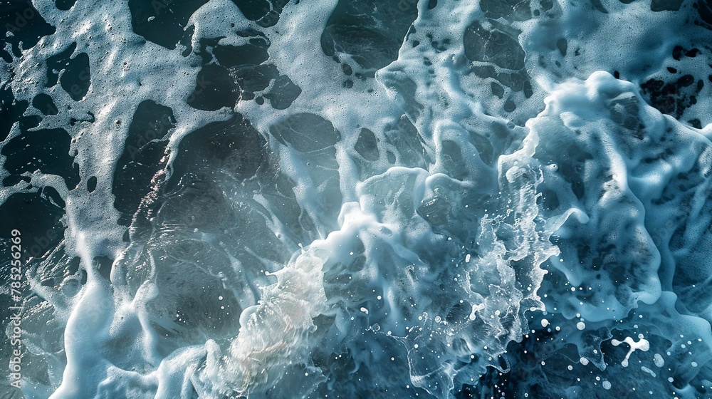 Macro Ocean Textures: Close-up shots of water, sand, or sea life that ...