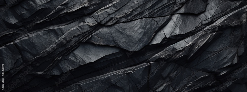 Luxury dark black and gray rock texture abstract background. Stone ...