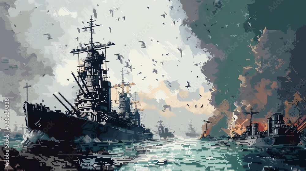 Capture the Surrealist reimagining of World War IIs Battle of Normandy ...