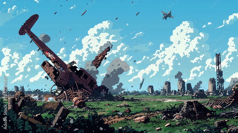 Capture the Surrealist reimagining of World War IIs Battle of Normandy ...