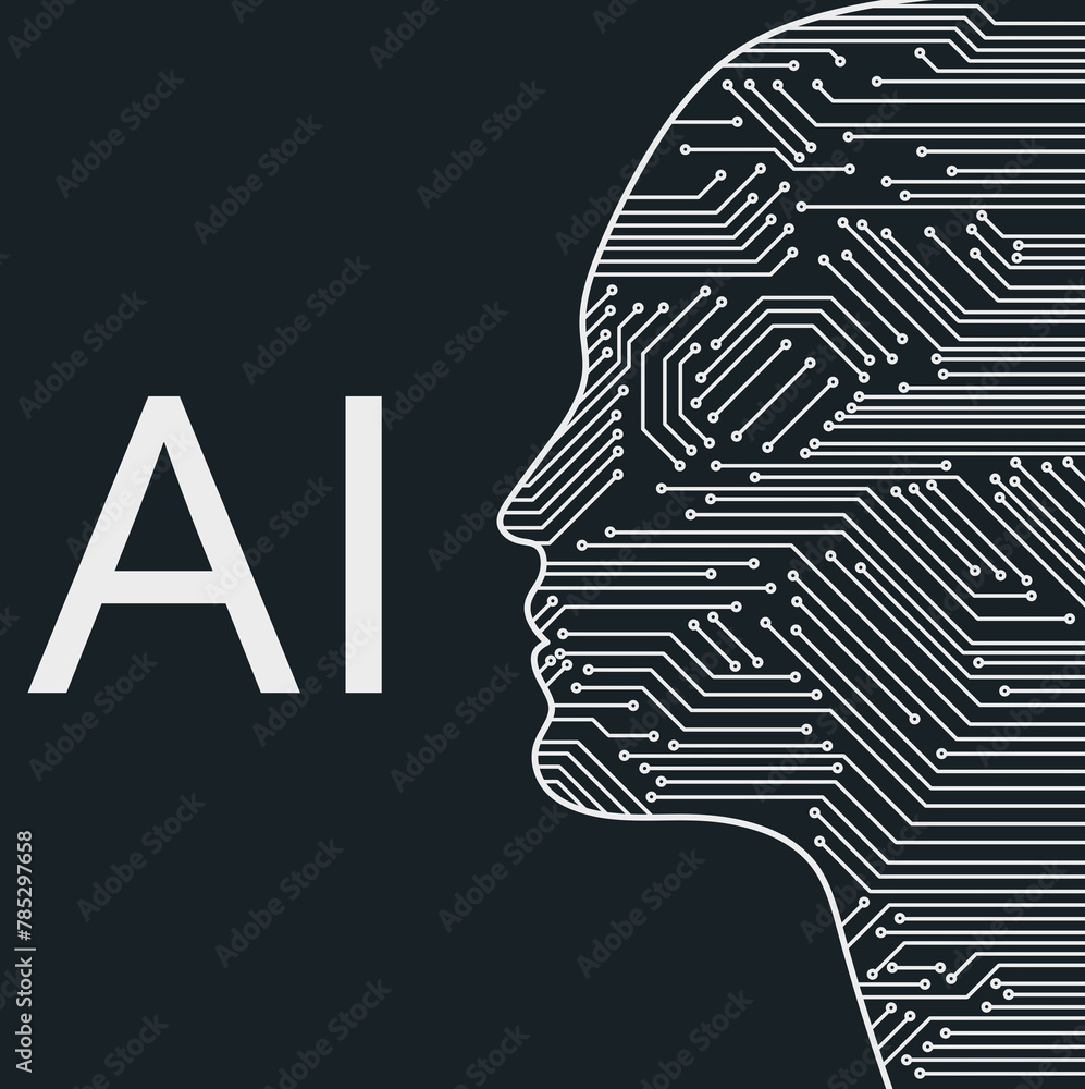 Artificial intelligence in human face representation. Human face ...