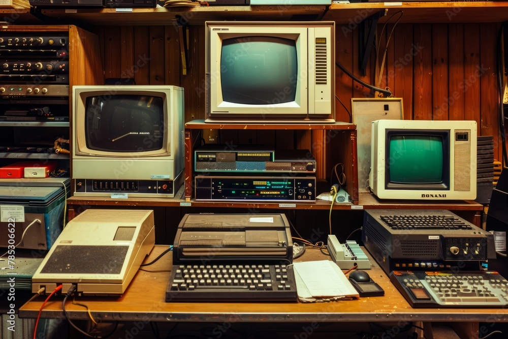 Dawning Era: Computers and the Start of a Digital Revolution. Concept ...