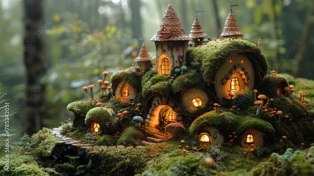 Fairy Tale Scenes: Create whimsical scenes reminiscent of fairy tales ...