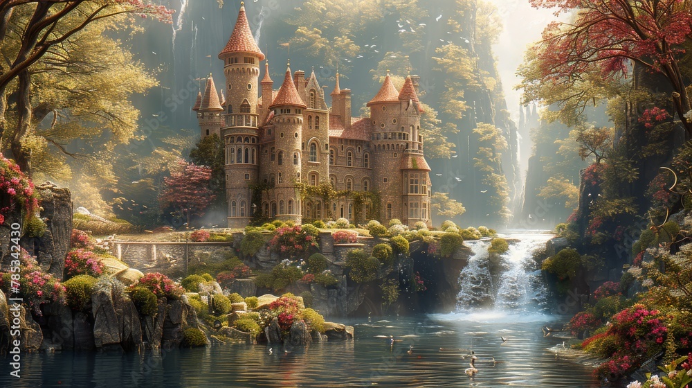 Fairy Tale Scenes: Create whimsical scenes reminiscent of fairy tales ...