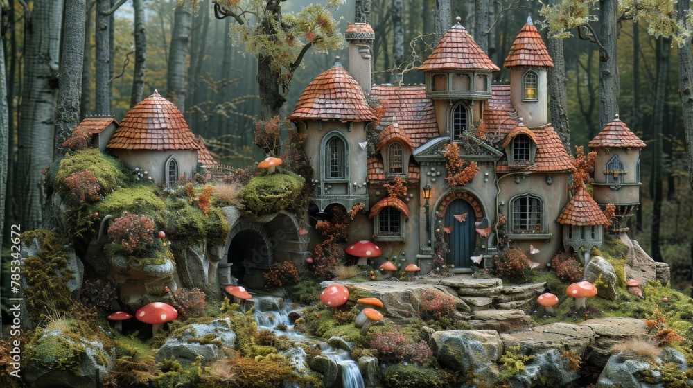 Fairy Tale Scenes: Create whimsical scenes reminiscent of fairy tales ...