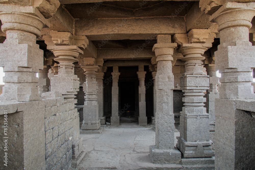 Palasnath Temple. It is normaly submerged underwater. During Drought ...