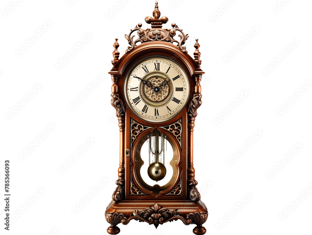 old pendulum clock Stock Photo | Adobe Stock