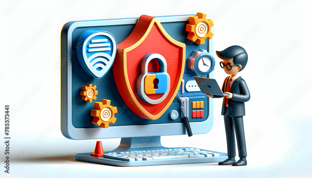 Cybersecurity Analyst Investigates Potential Threats, Ensuring Network ...