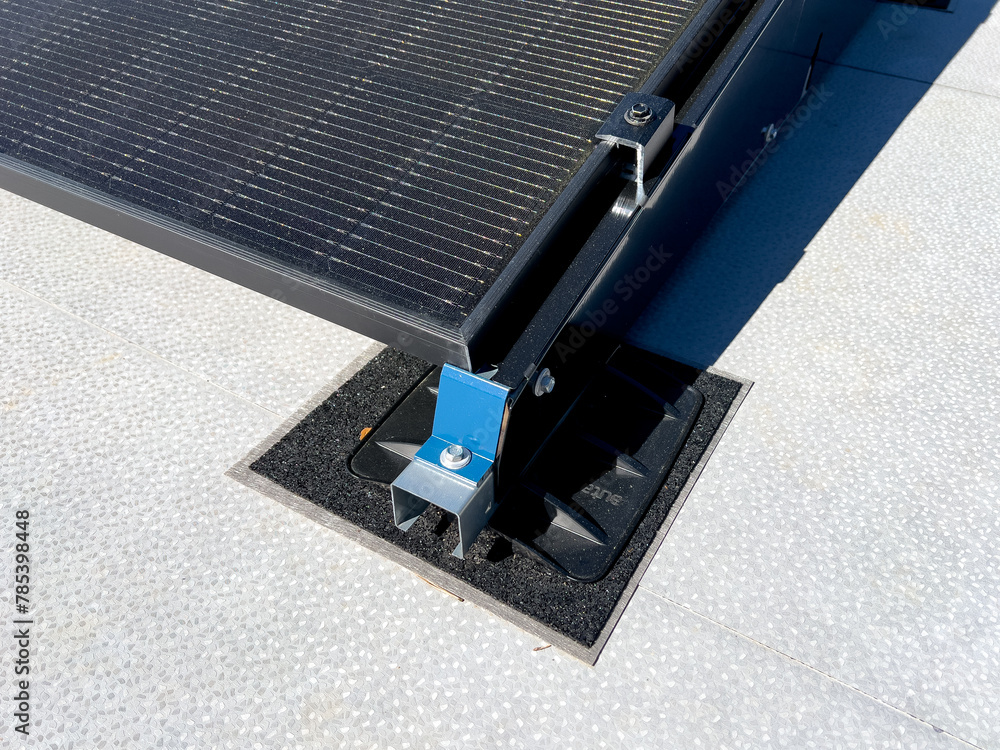 Mounting Structure for Solar PV Power Plant. Photovoltaic Mounting ...