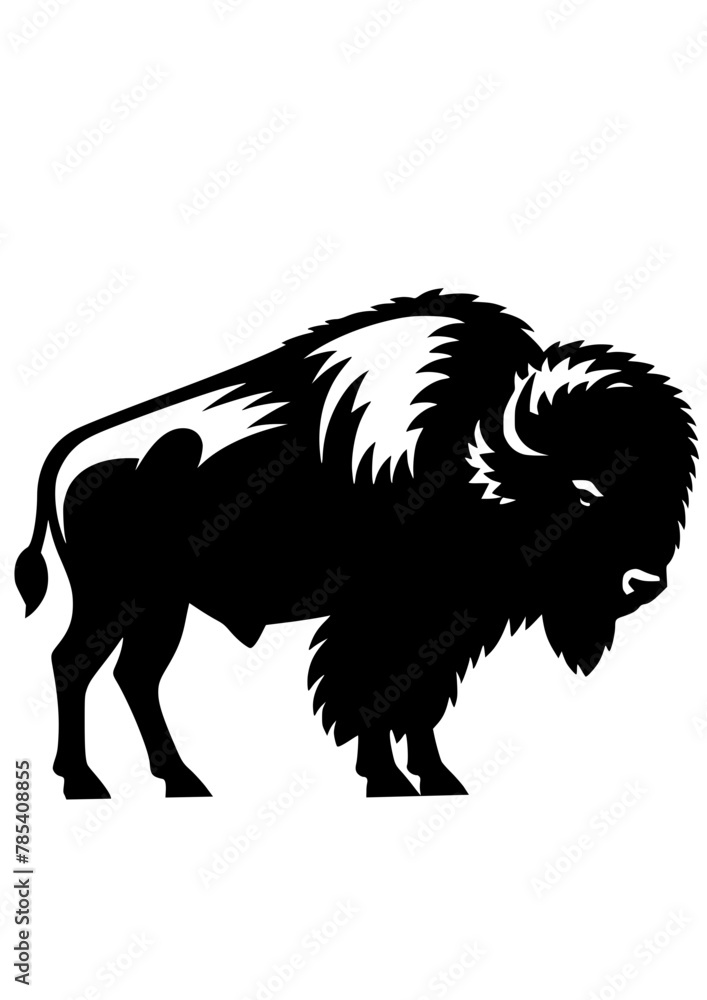 BISON SVG, Bison Cut Files For Cricut, Bison Clipart, Bison Silhouette ...