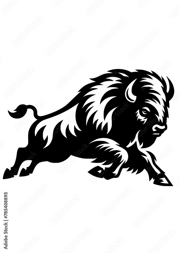 BISON SVG, Bison Cut Files For Cricut, Bison Clipart, Bison Silhouette ...