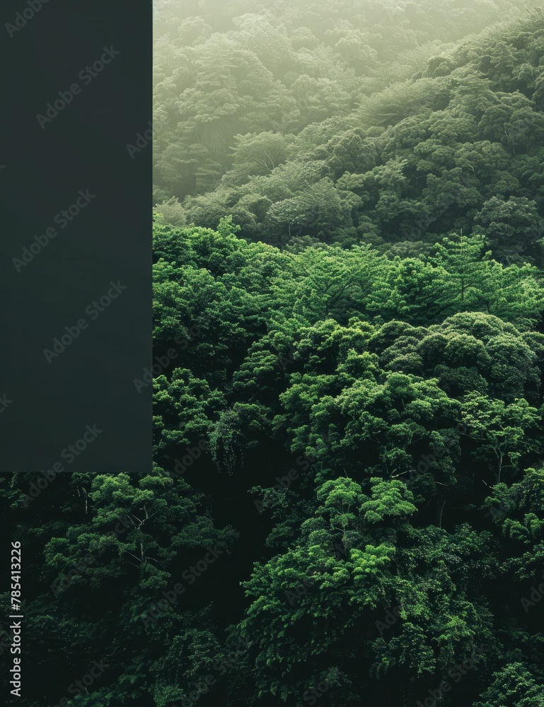 Creating a realistic forest background in Photoshop using different ...