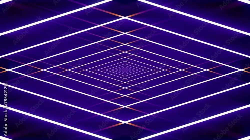 abstract neon glow color 4K moving seamless art loop background ...