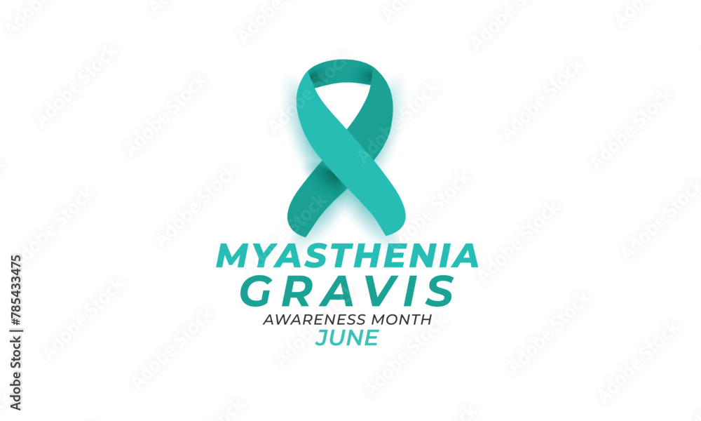 Myasthenia gravis awareness month. background, banner, card, poster ...