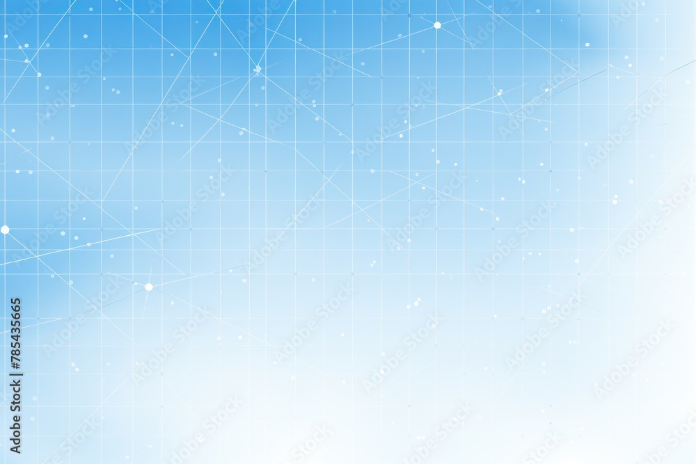 Sky Blueprint background vector illustration with grid in the style of ...