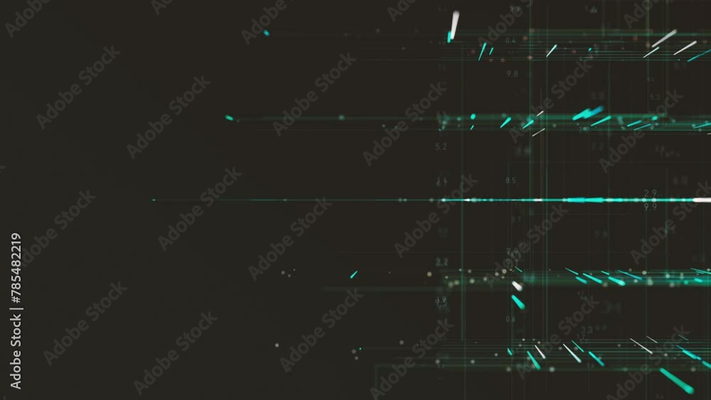 3d Grid Technology Background/ Animation of an abstract background with ...