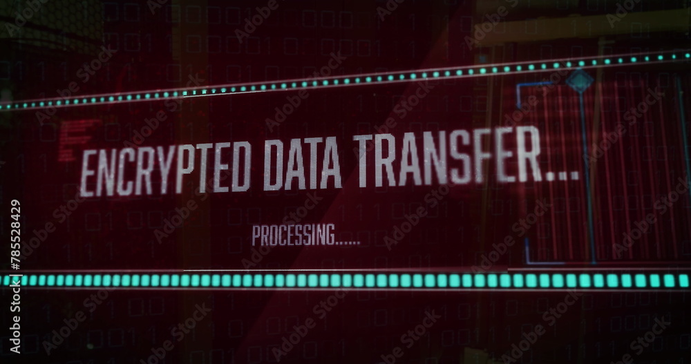 This image shows how data is processed and transferred over computer ...