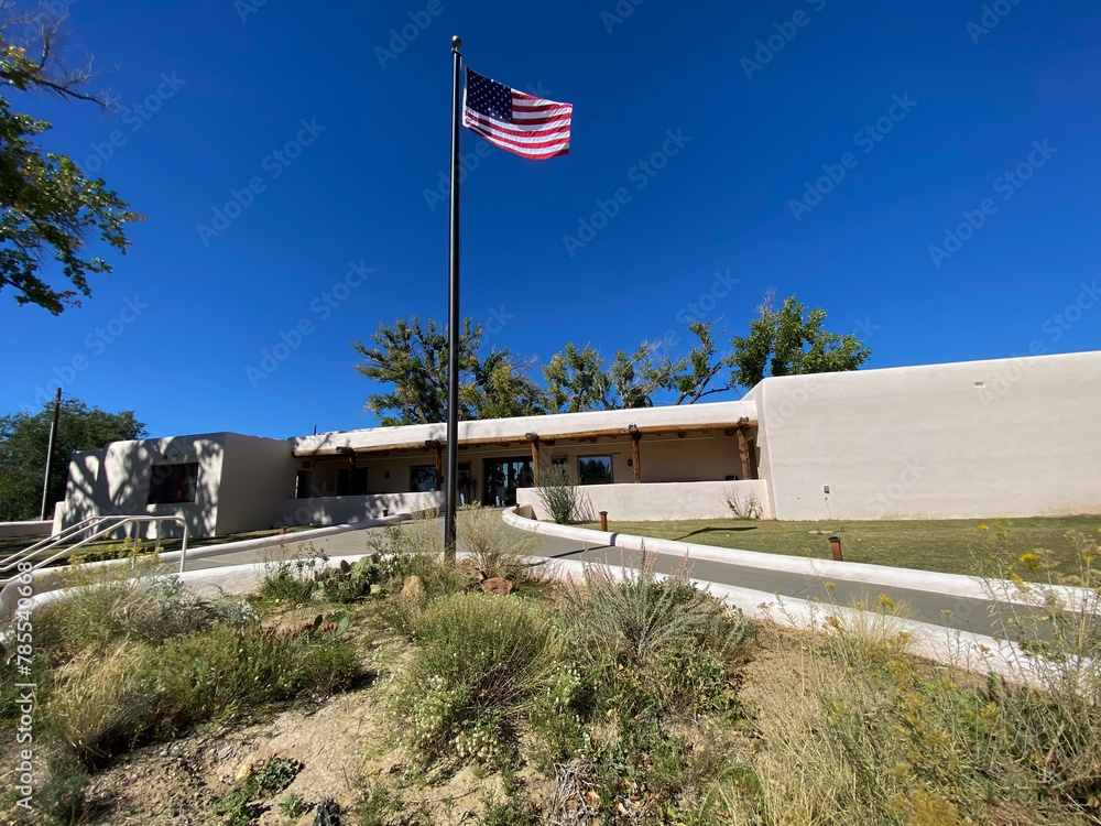 Aztec Ruins National Monument Visitor Center. Former home of pioneering ...