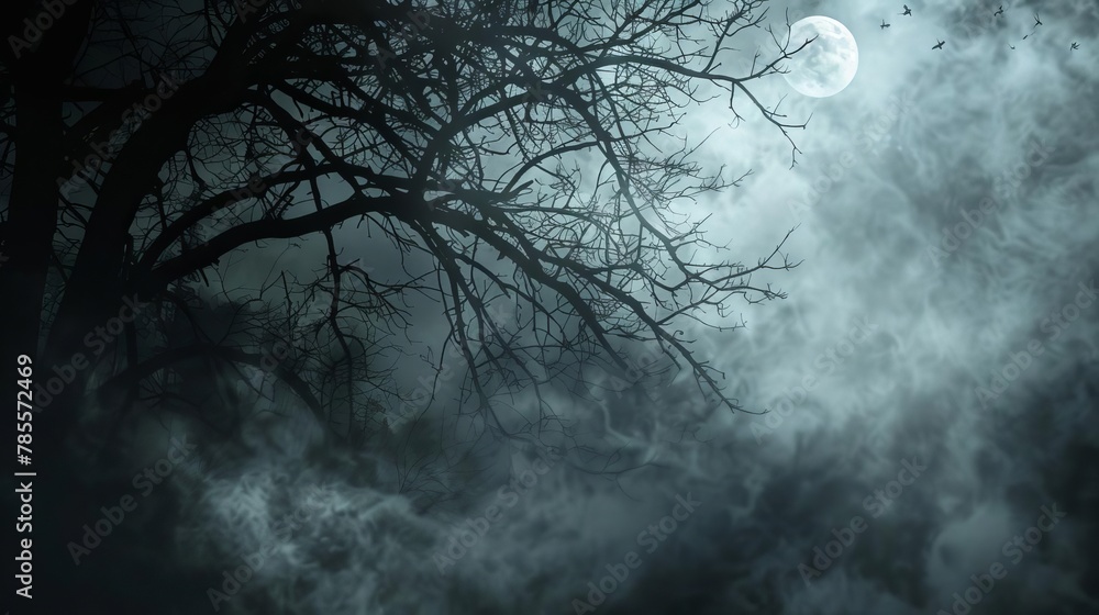 spooky fog overlays for halloween with realistic smoke texture ...