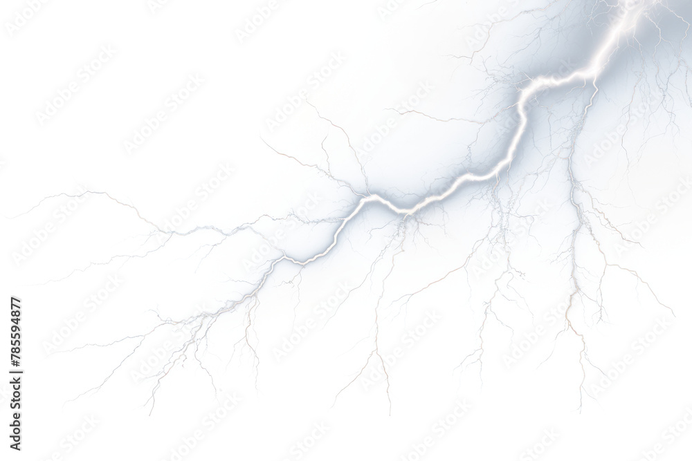 Lightning effect png, transparent background Stock Illustration | Adobe ...