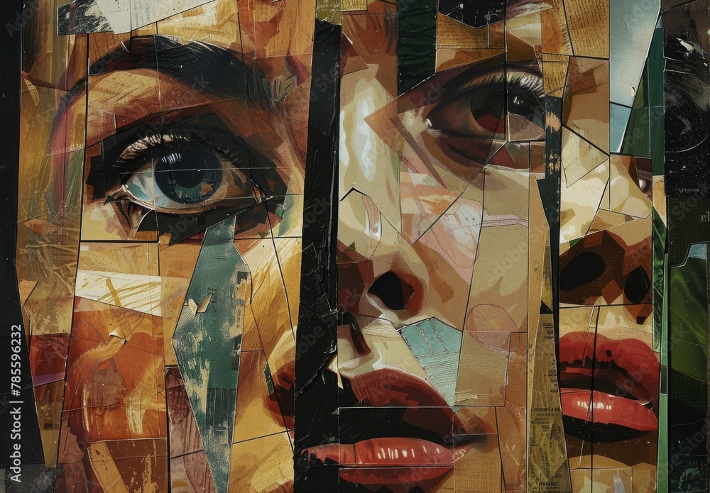 Take close-up shots of different parts of the face, such as eyes, lips ...