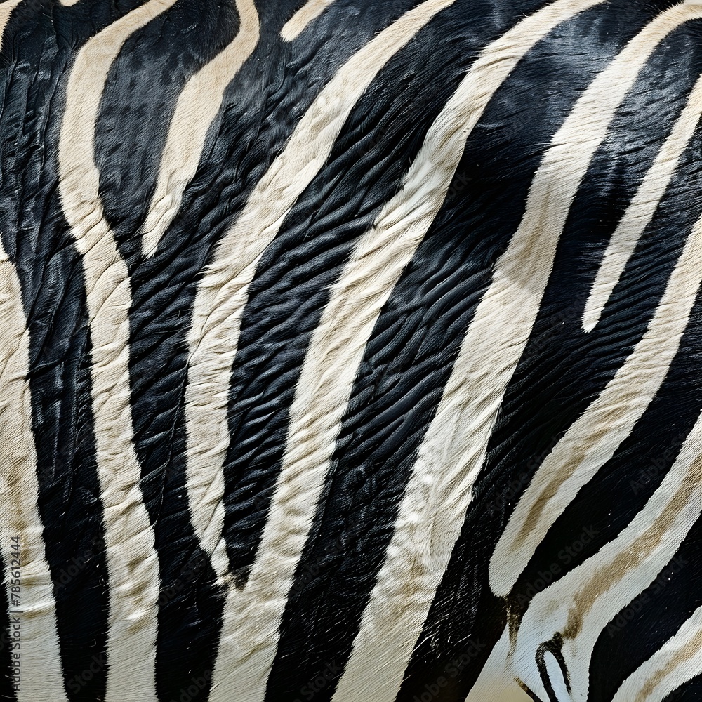 Zebra Skin Patterns - Exquisite Natural Beauty Captured in Close-Up ...