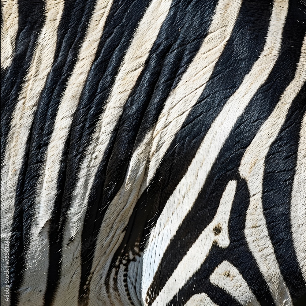 Zebra Skin Patterns - Exquisite Natural Beauty Captured in Close-Up ...