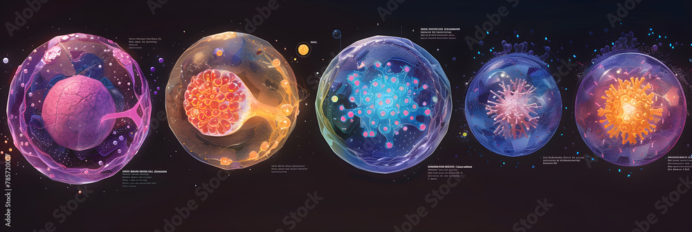 Foto de Visual Diagram of Oocyte Maturation and Meiotic Process in ...