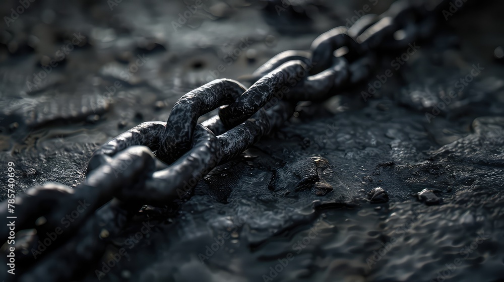 Symbolic Representation of Chains and Shackles, Illustrating Concepts ...