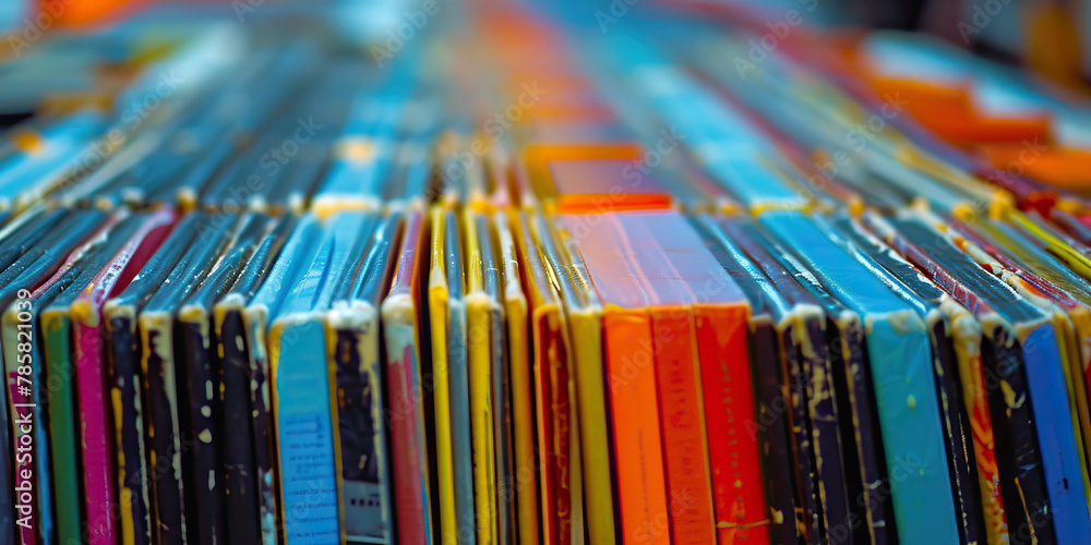 Vintage Vinyl Vault: A Vault with Vintage Vinyl Records and 90s Music ...