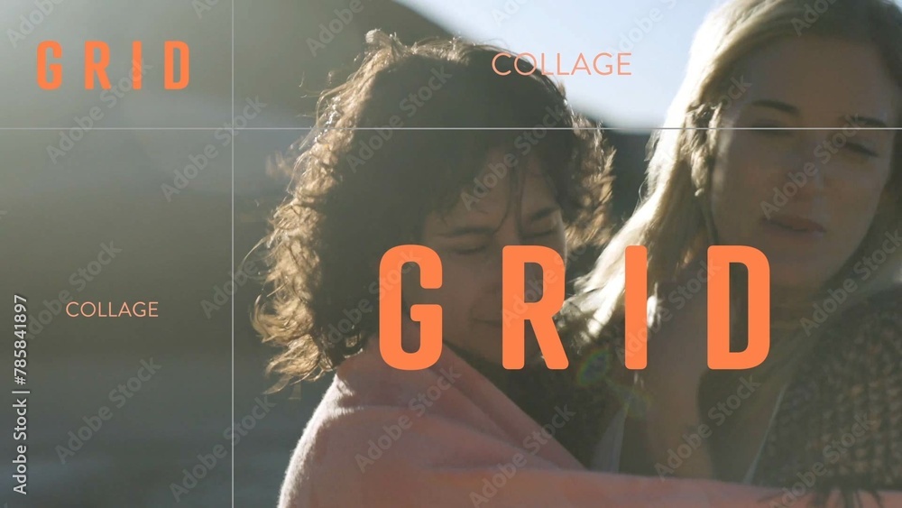 Text Collage with 3 Layouts Stock Template | Adobe Stock