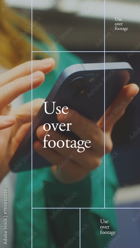 Vertical Text Collage with 3 Layouts Stock Template | Adobe Stock