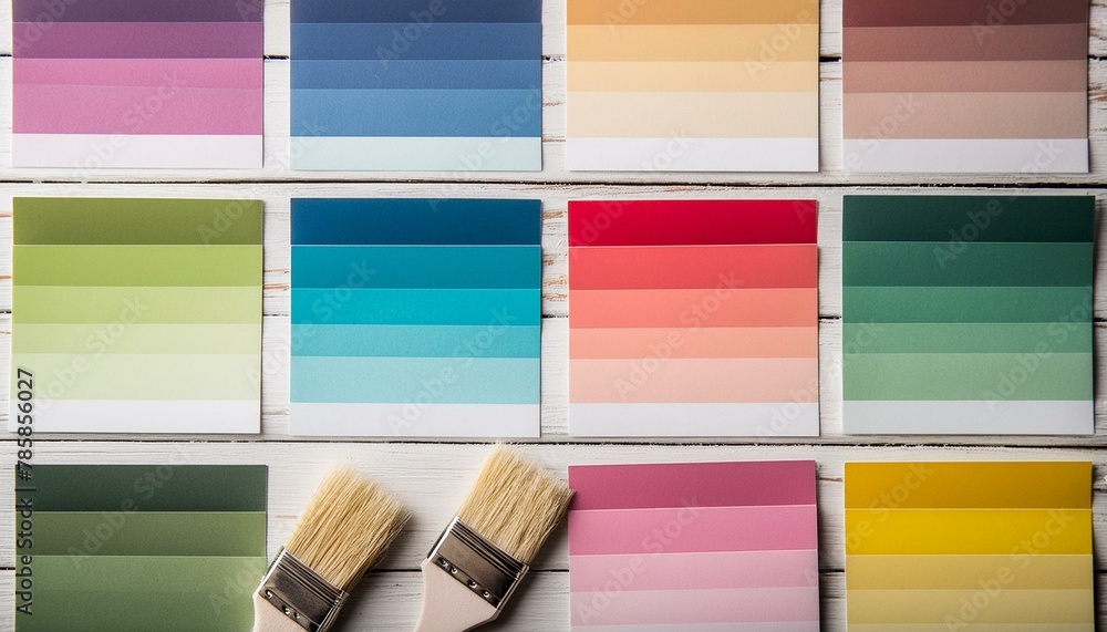 Future color trends. Popular color palettes. Harmony and future color ...