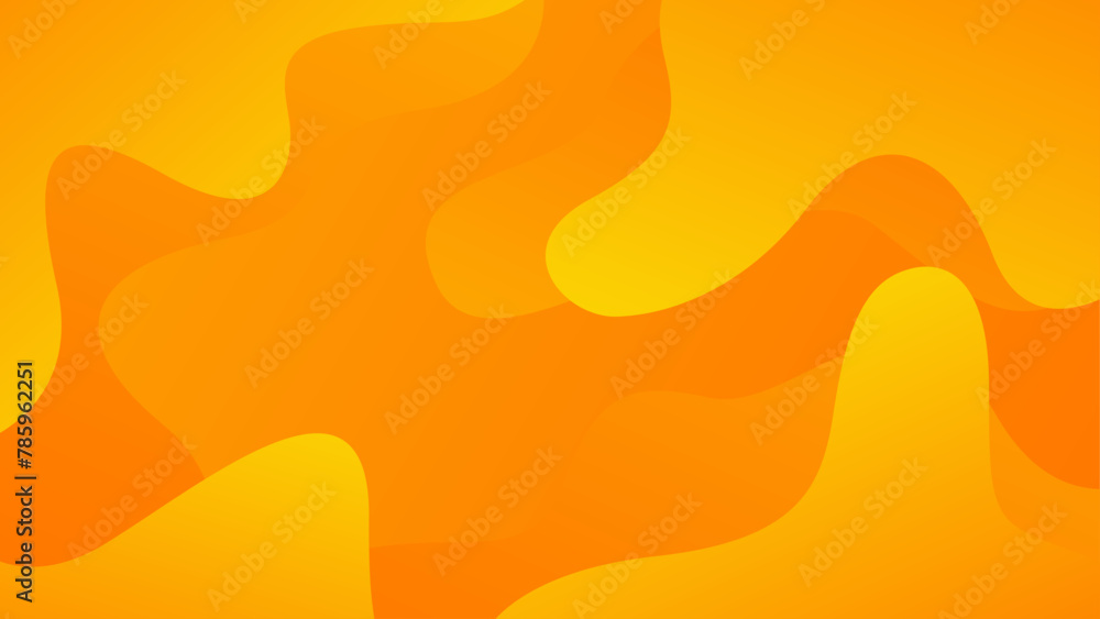 Abstract orange liquid background, orange gradient dynamic wallpaper ...