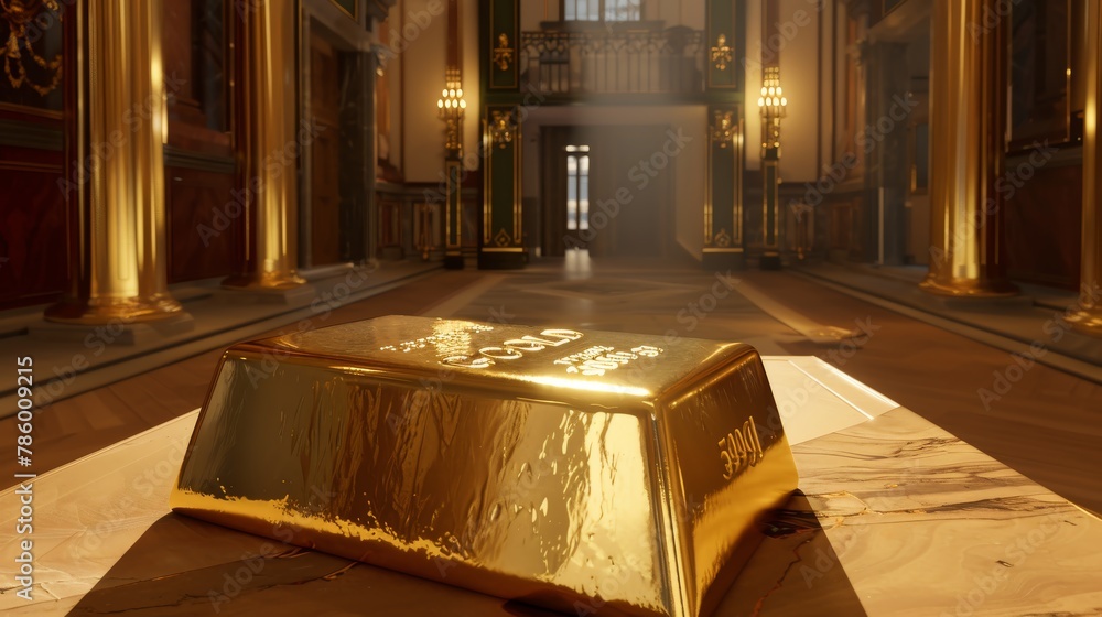 Explores the theme of timelessness, photographing the gold bar in ...