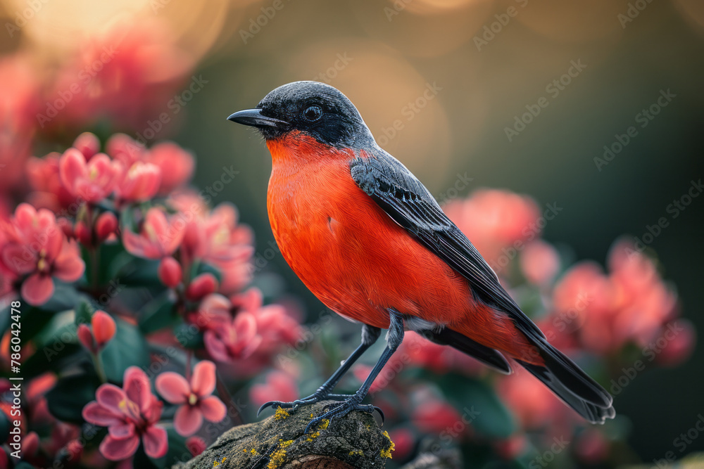 Wildlife in the Gardens - An image depicting birds and small animals ...