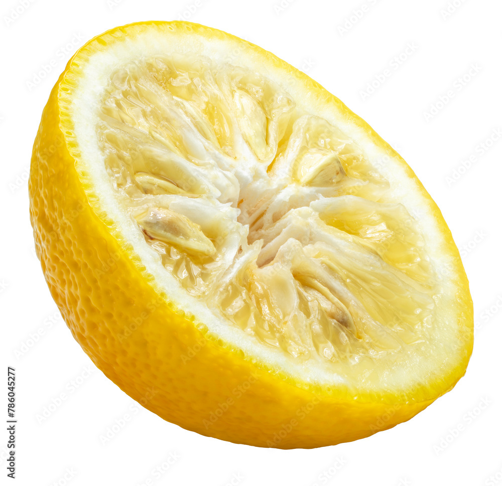 Sweet Yuzu Orange fruit isolated on white background, Kochi Yuzu orange ...