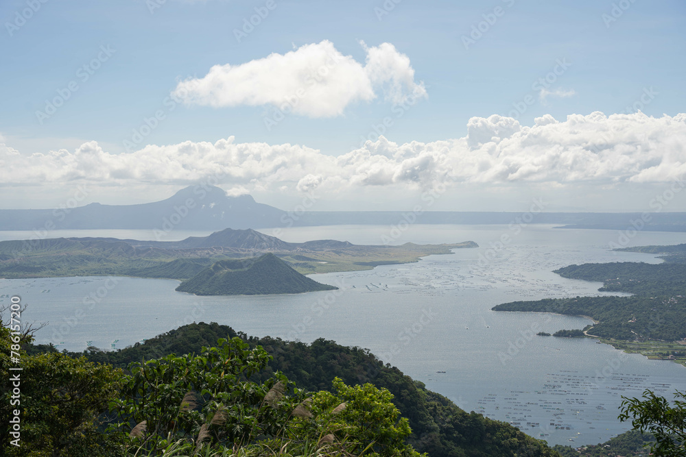 Taal Volcano in Tagaytay, Philippines Stock Photo | Adobe Stock