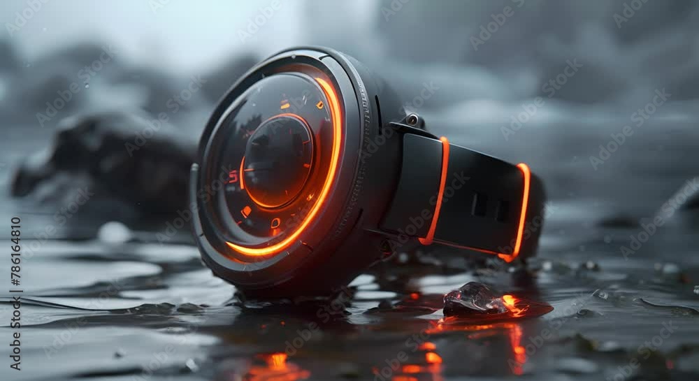 Wearable tech for monitoring hydration levels, 3D smartwatch concept ...