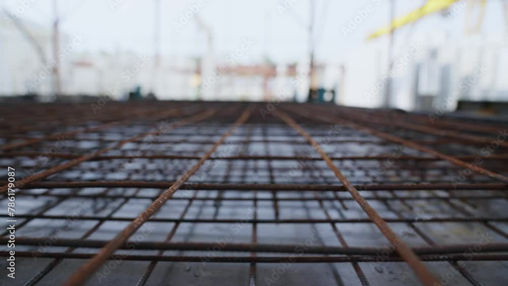 Rebar texture. Rusty rebar for concrete pouring. Steel reinforcement ... Rebar texture. Rusty rebar for concrete pouring. Steel reinforcement ...