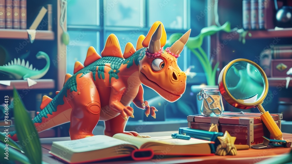 Phylogenetic analysis of dinosaur fossils in Jurassic Archaeology ...