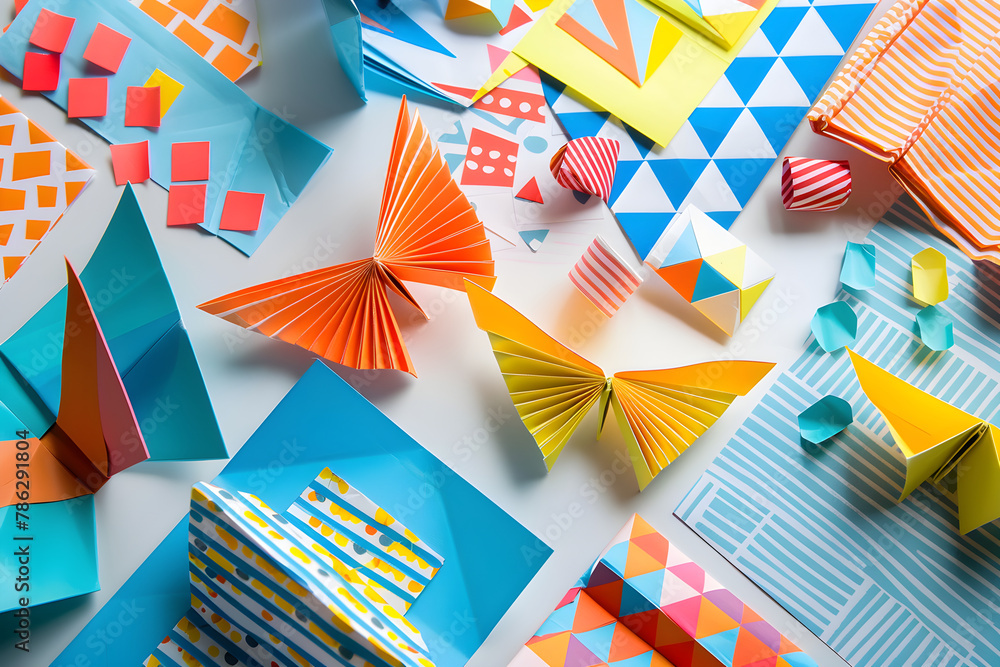 Step-by-Step Guide to Create a Colorful Origami Butterfly - Simple to ...