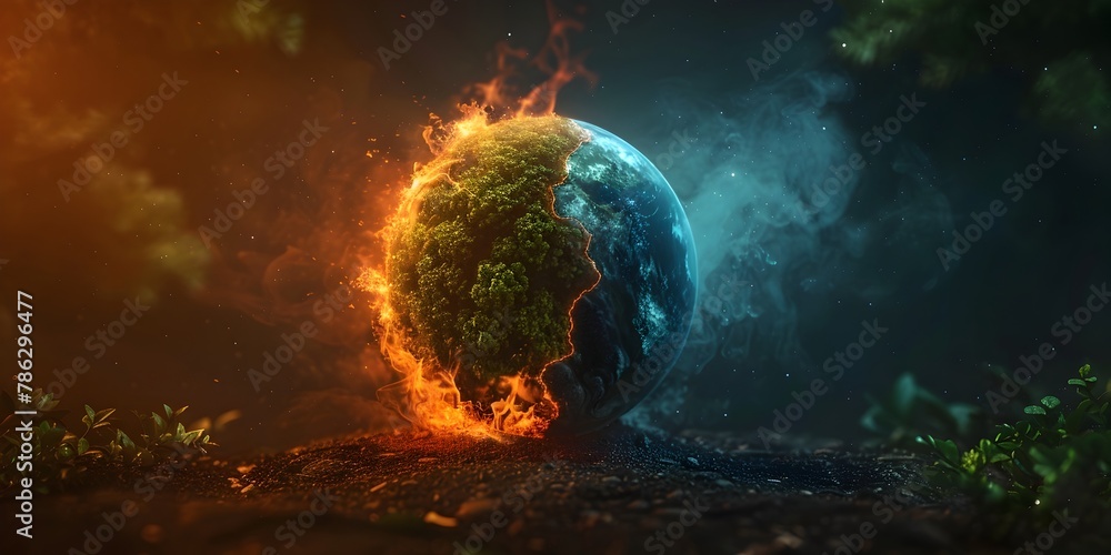 Burning Earth The Choice Between Sustainability and Devastation in a ...