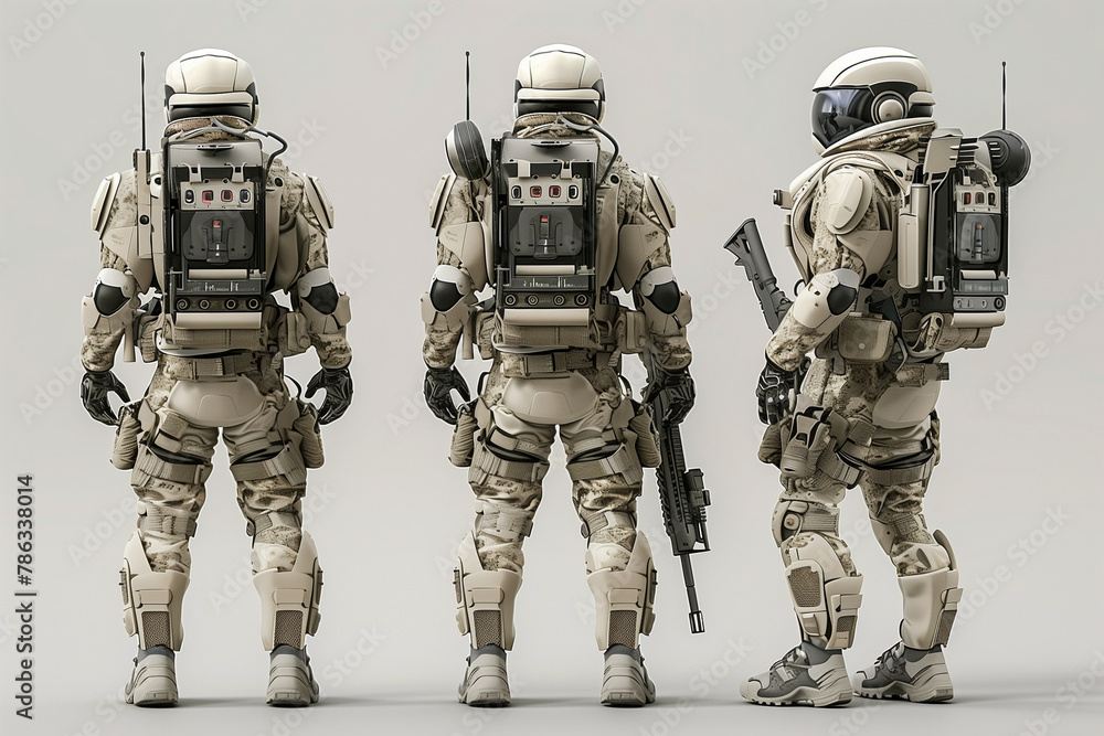 digitally rendered special operations equipment, showcasing the agility ...
