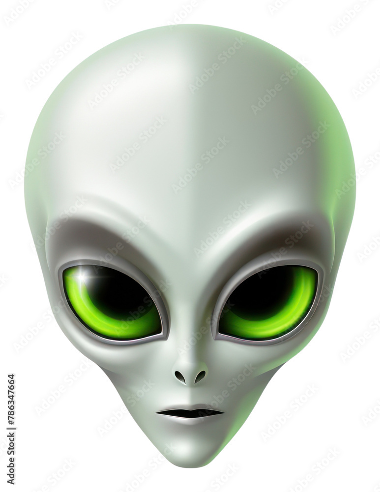 PNG Alien mask white background representation Stock Photo | Adobe Stock